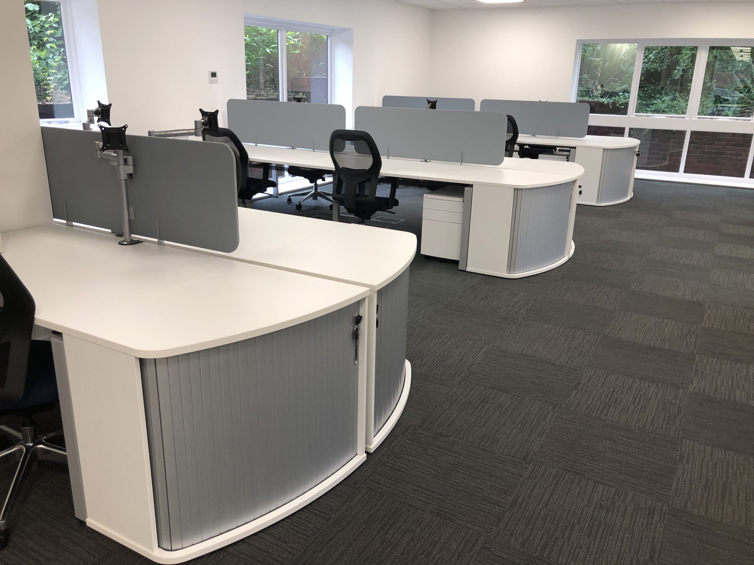 Furniture Installation Pictures - Elite Office Systems